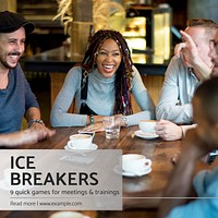 Ice breakers Instagram post template | Free Photo - rawpixel