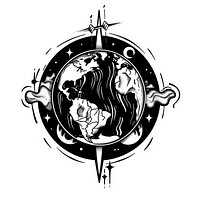 Earth emblem symbol. | Free Photo Illustration - rawpixel