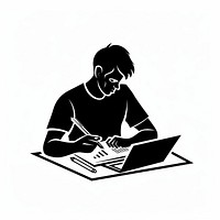 Graphic designer electronics computer stencil. | Free Photo ...