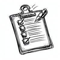 Checklist sketch with pencil | Free Photo Illustration - rawpixel