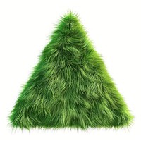 Furry green triangle shape illustration | Free Photo Illustration ...