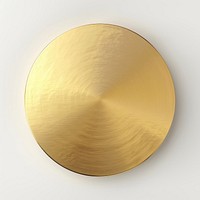 Golden circular metallic disc illustration | Free Photo Illustration ...