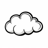 Simple cartoon cloud illustration | Free Photo Illustration - rawpixel