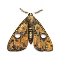 Steampunk mechanical moth illustration | Free Photo Illustration - rawpixel