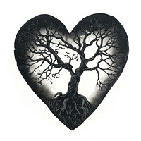 Heart-shaped tree with roots | Premium Photo Illustration - rawpixel