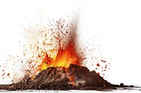 Volcano exploded borders mountain outdoors | Free Photo - rawpixel