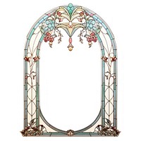Elegant stained glass window frame | Premium Photo Illustration - rawpixel