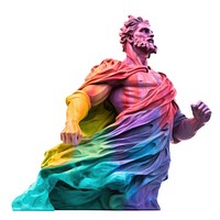 Colorful majestic heroic statue | Free Photo - rawpixel