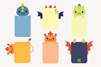 Cute monster sticky notes illustration | Free Photo - rawpixel