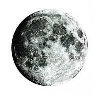 Detailed full moon photograph | Free Photo - rawpixel