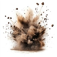 Dusty Earth Eruption explosion particles | Free Photo - rawpixel