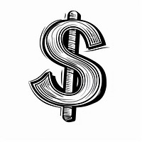 Vintage dollar sign illustration | Free Photo Illustration - rawpixel