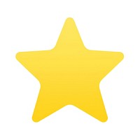 Yellow star design simple illustration. | Free Photo Illustration ...