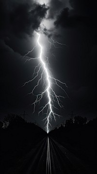 Photography Lightning bolt lightning thunderstorm | Premium Photo ...