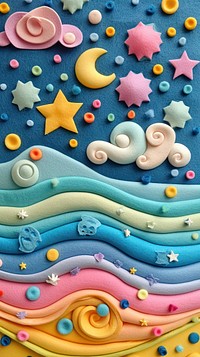 Wallpaper felt wave backgrounds textile | Free Photo - rawpixel