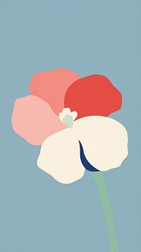 Illustration simple flower art nature | Free Photo Illustration - rawpixel