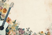 Guitar border guitar backgrounds paper. | Premium Photo Illustration ...