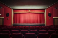 Movie theater 1950s-1970s auditorium stage | Free Photo - rawpixel