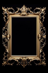 Black gold Renaissance frame rectangle | Free Photo - rawpixel