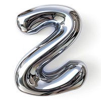Alphabet Z letter silver curve | Premium Photo Illustration - rawpixel