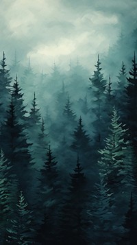 Abstract wallpaper forest outdoors woodland. | Premium Photo ...