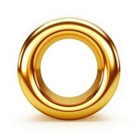 Letter O gold jewelry shiny. | Free Photo Illustration - rawpixel