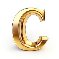 Letter C font gold text. | Free Photo Illustration - rawpixel