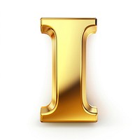 Letter I gold font white | Premium Photo Illustration - rawpixel