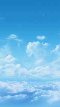 Blue wallpaper sky backgrounds outdoors | Free Photo - rawpixel