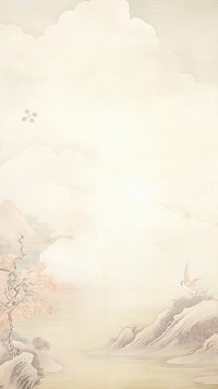 Angel scenery wallpaper outdoors tranquility | Premium Photo ...