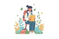 Student cartoon drawing sketch. | Premium Photo Illustration - rawpixel