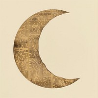 Ephemera paper moon art calligraphy | Free Photo Illustration - rawpixel
