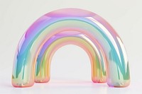 Rainbow arch refraction spectrum circle. | Premium Photo Illustration ...