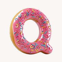 Letter Q, 3D alphabet pink | Free Photo Illustration - rawpixel