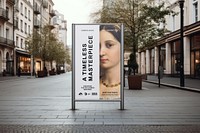 Art museum ad sign mockup | Premium PSD Mockup - rawpixel