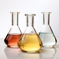 Flasks glass science bottle. | Premium Photo - rawpixel