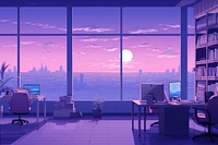 Office furniture computer table. | Free Photo Illustration - rawpixel