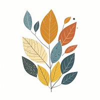 Boho leaf illustration art graphics | Free Photo Illustration - rawpixel