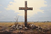 Cross cross outdoors symbol. | Free Photo Illustration - rawpixel