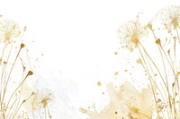 Dandelion border frame painting blossom | Free Photo Illustration ...