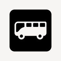 Simple bus design, UI icon | Free Photo Illustration - rawpixel