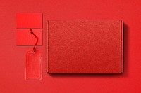 Red kraft box, product packaging | Premium Photo - rawpixel