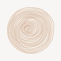 Brown spiral round shape, patterned | Free Photo - rawpixel