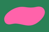 Pink irregular shape sticker vector | Premium Vector - rawpixel