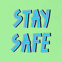 Health message stay safe vector | Premium Vector - rawpixel