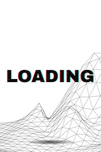 LOADING typography wavy background | Free Photo - rawpixel