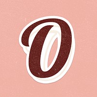 Letter O font printable z | Premium PSD - rawpixel