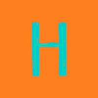 Letter H vector hand drawn | Free Vector - rawpixel