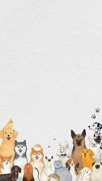 Animal background vector cute pets | Premium Vector Illustration - rawpixel