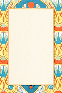Colorful Egyptian patterned frame ornamental | Premium Photo - rawpixel